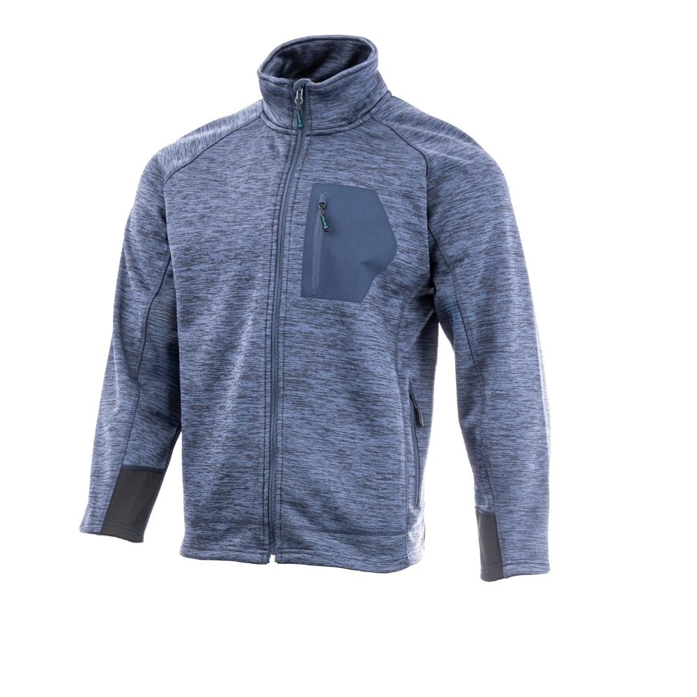 Tech flis jakna MOTION plava | Lacuna