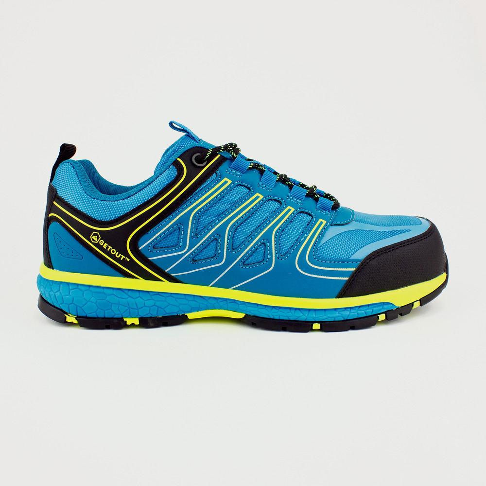 Safety shoe low DYNAMIC S1P SRC aqua | Lacuna