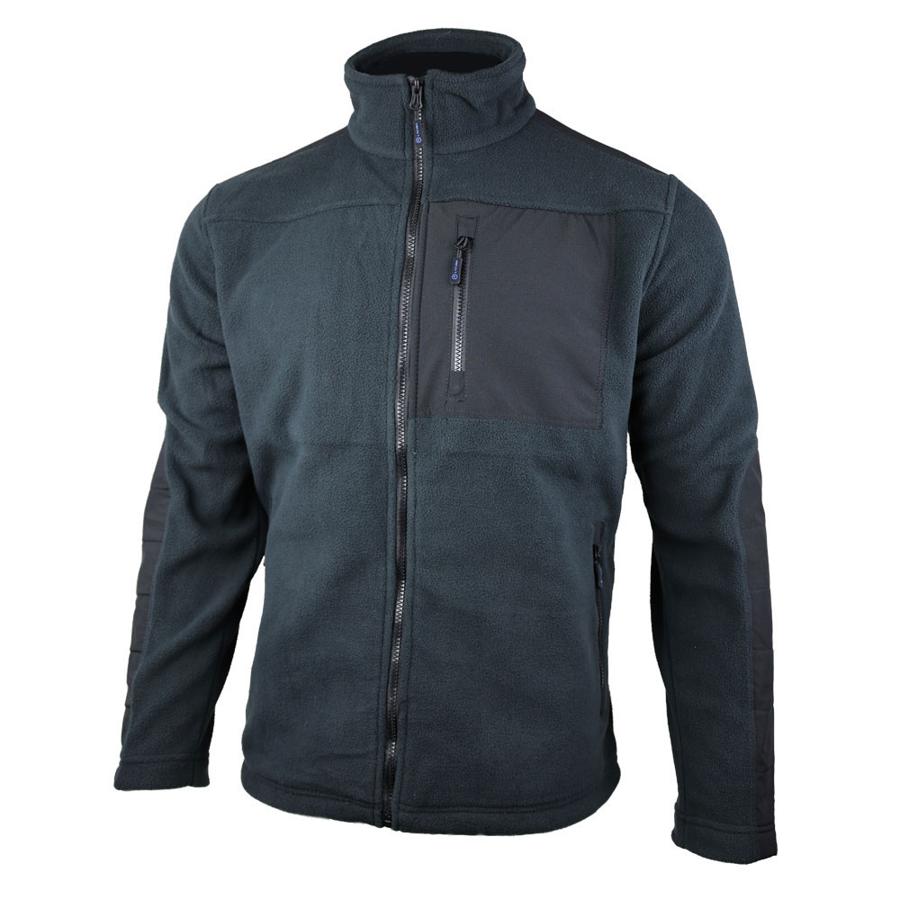 Flis vesta NORTH TECH sivo-crna | Lacuna